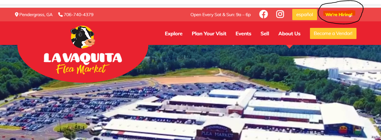 hiring – Jefferson Junction Flea Market
